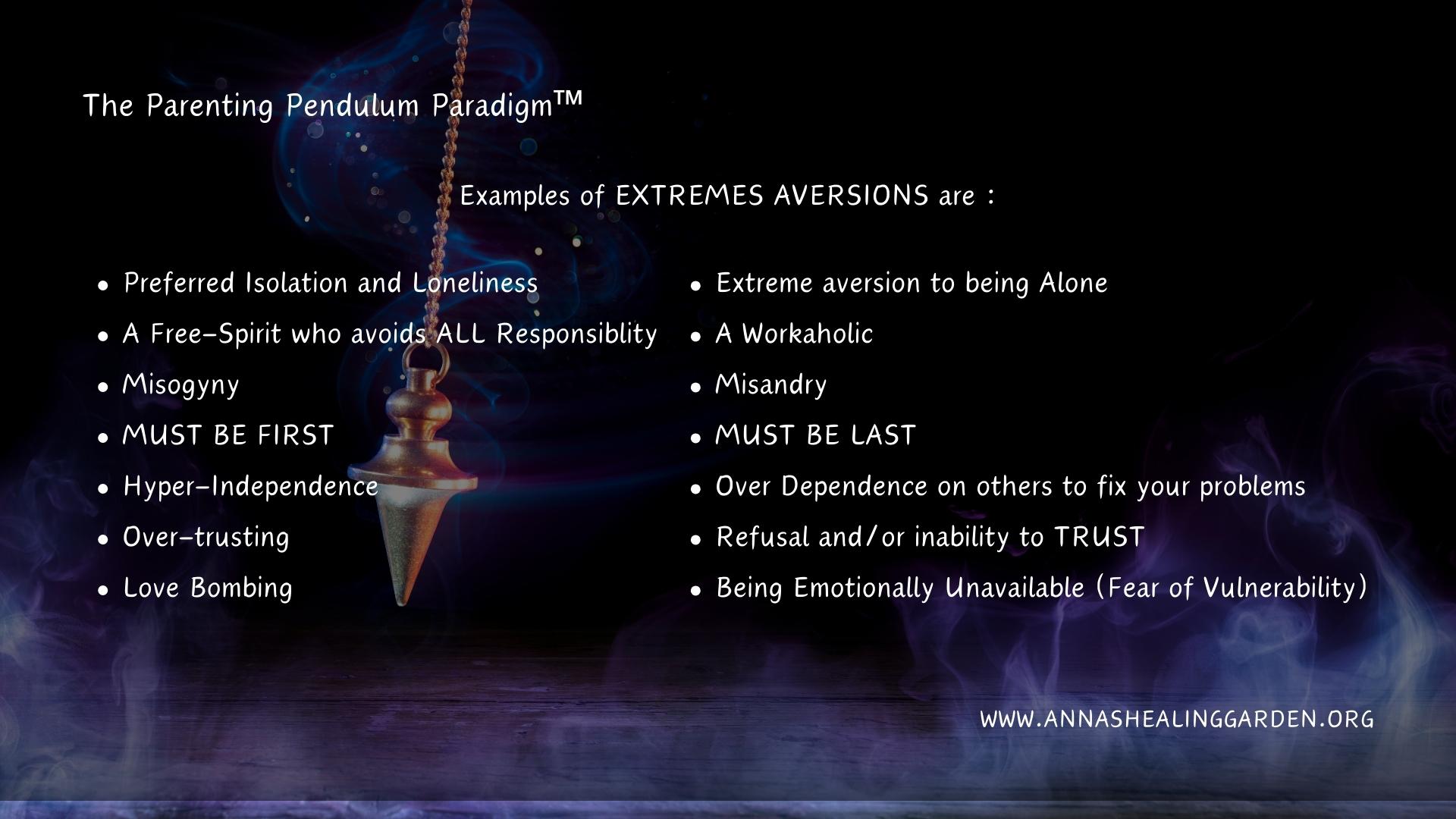The Pendulum Paradigm™ – Anna Imagination